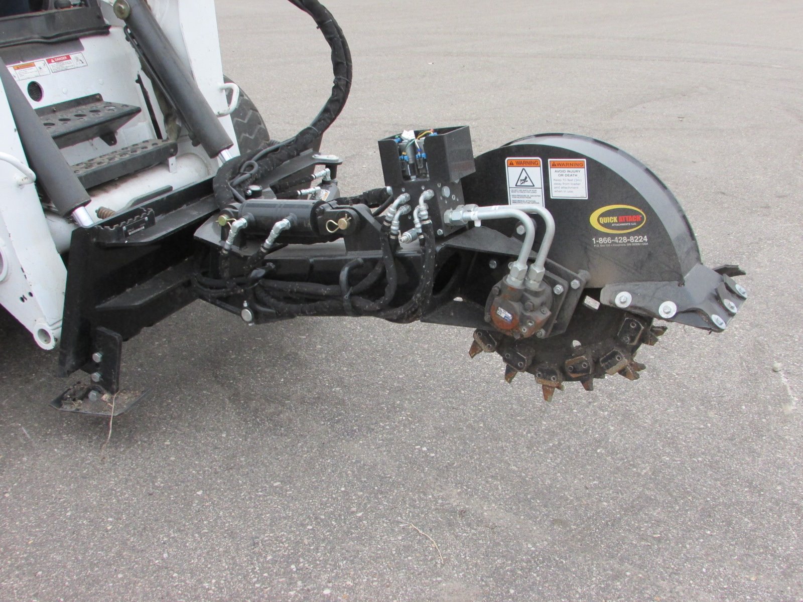 Quick Attach Stump Grinder - Stoen's Hydrostatic
